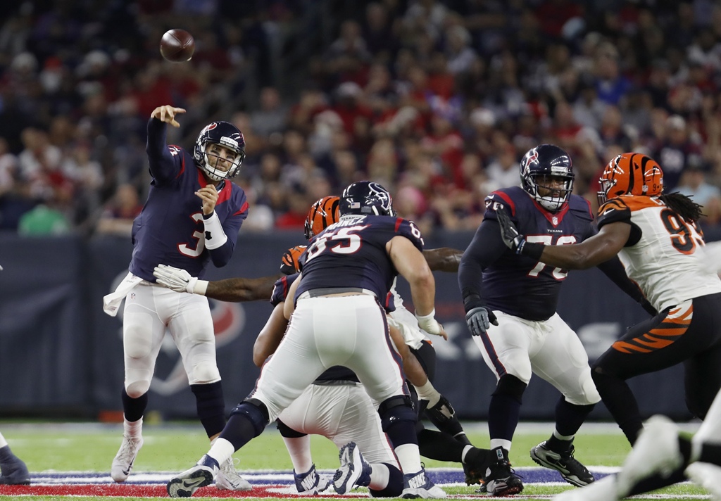 NFL: Texans y Falcons se acreditaron los títulos de división
