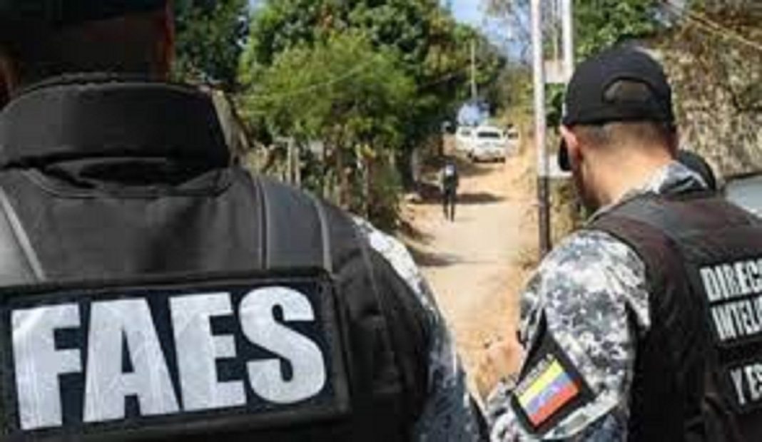 Funcionarios de las FAES rindieron honores a oficial asesinado en la ...