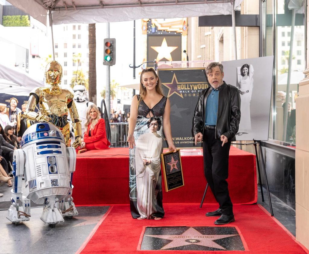 El legado de Carrie Fisher, reconocido con una estrella póstuma en ...