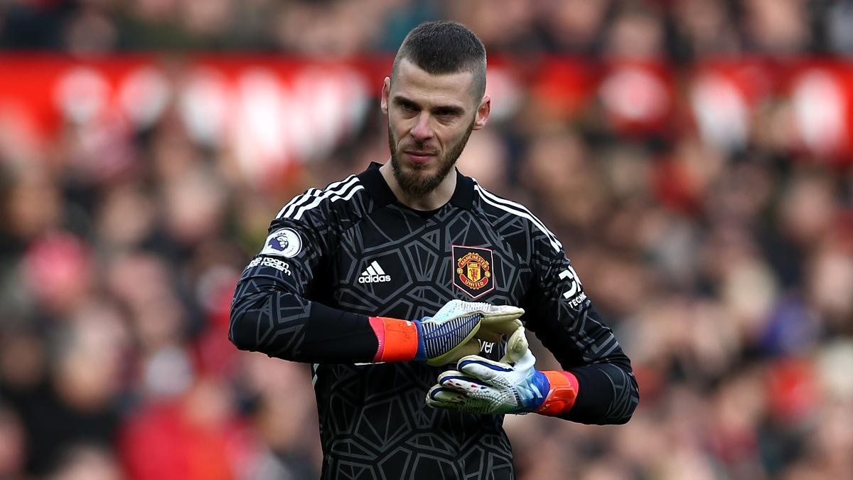 El portero español David de Gea no seguirá en el Manchester United