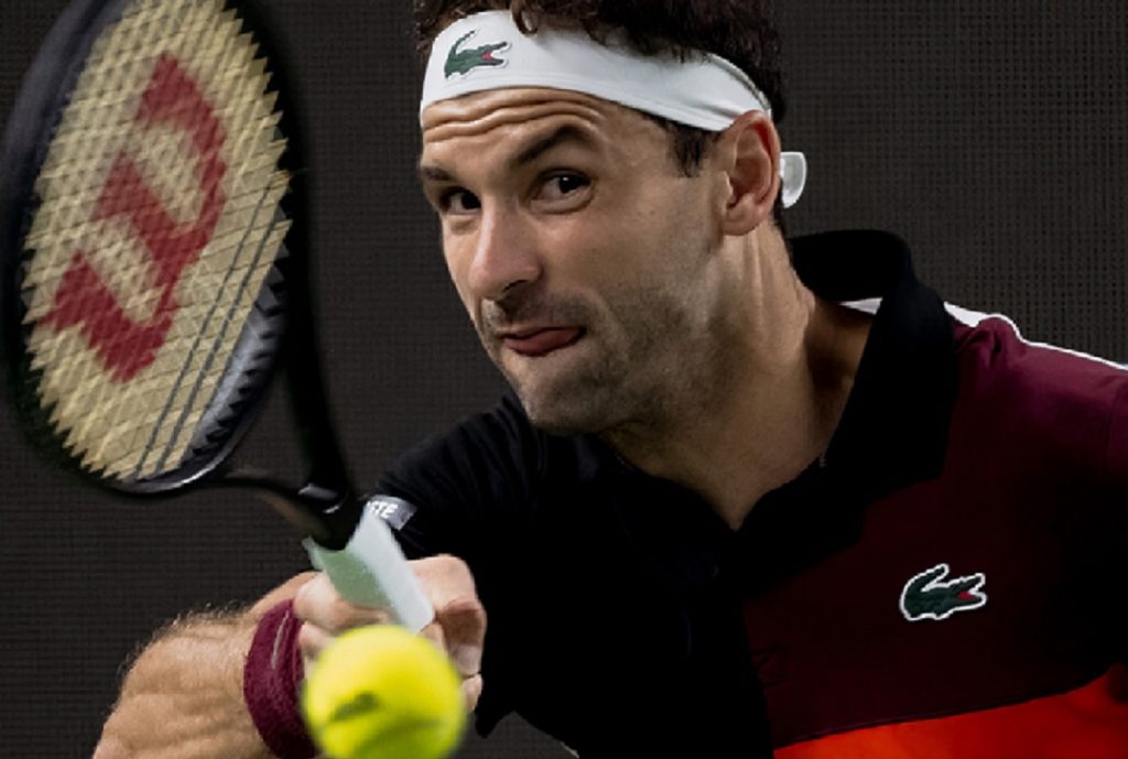 El búlgaro Dimitrov frenó al chileno Jarry en los cuartos de final de ...