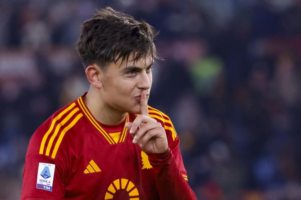 Paulo Dybala con asistencia y gol pone al Roma en puestos europeos