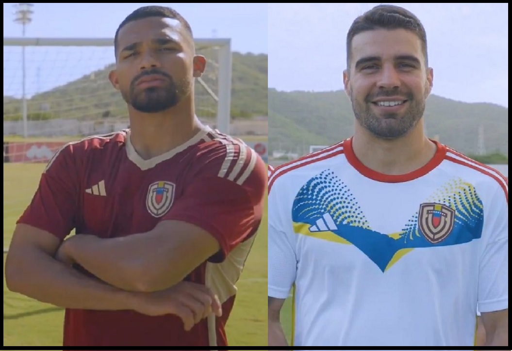 Venezuela luce nueva camiseta de cara al Mundial