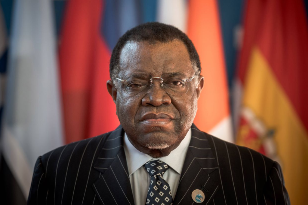 Muere a los 82 años el presidente de Namibia, Hage Geingob