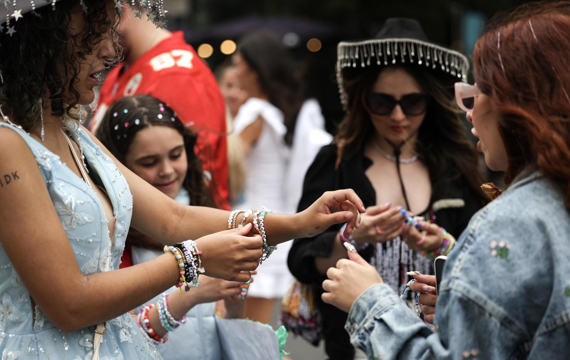 swifties disfrutaron del show de Taylor Swift en Londres