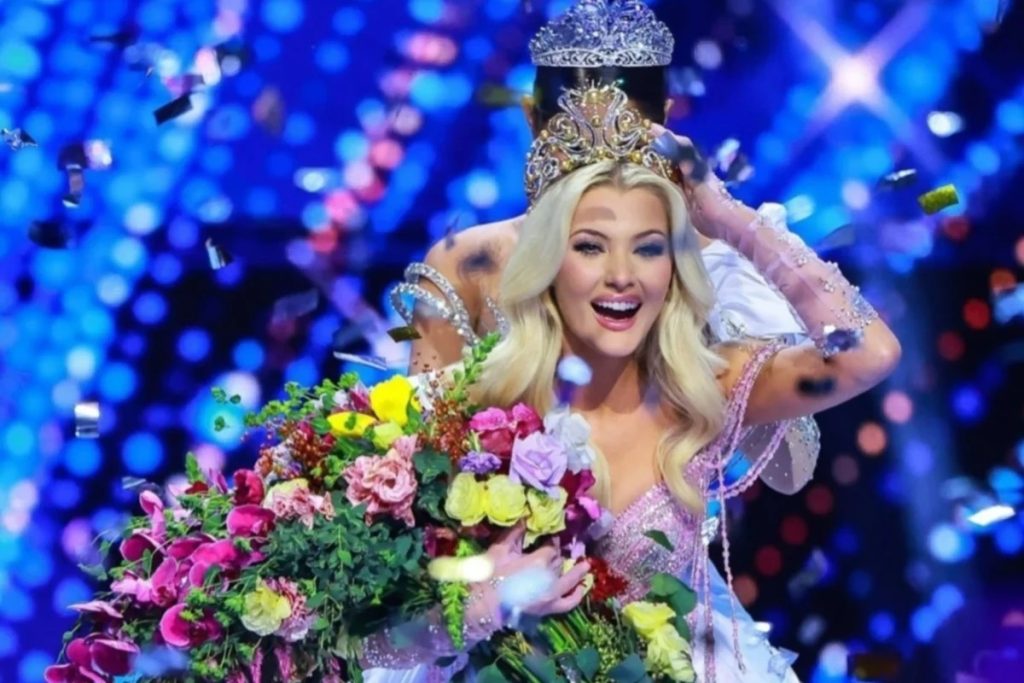 Miss Dinamarca, Victoria Kjaer, se corona Miss Universo 2024