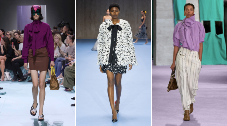 Lazos, moños y otros nudos que dominan las tendencias de moda