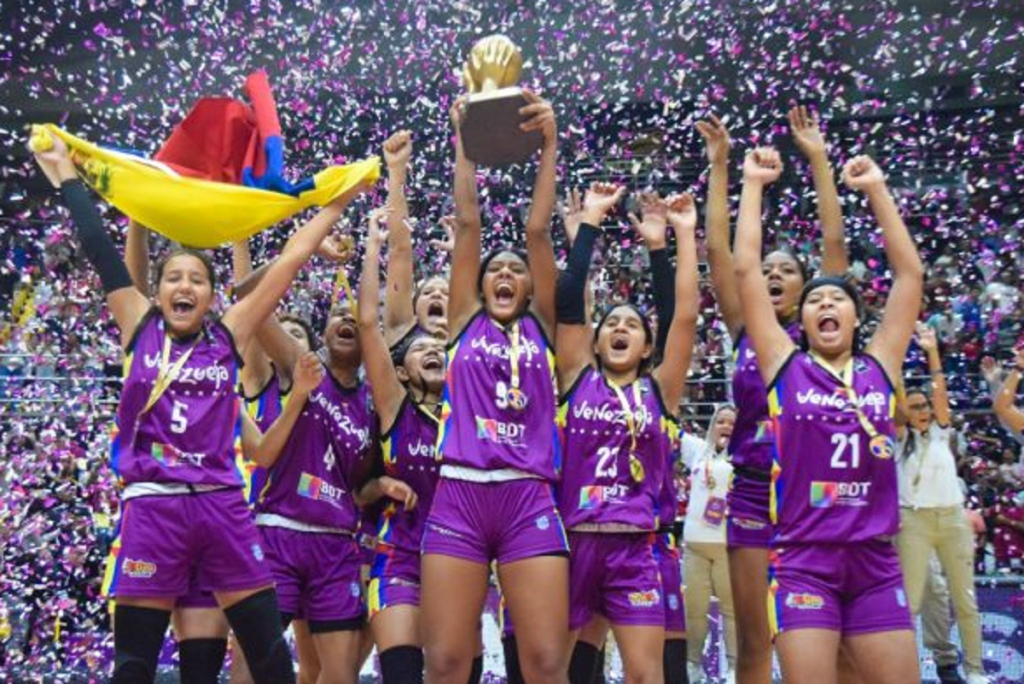 Venezuela ganó la medalla de oro en el Sudamericano U-15 de baloncesto ...
