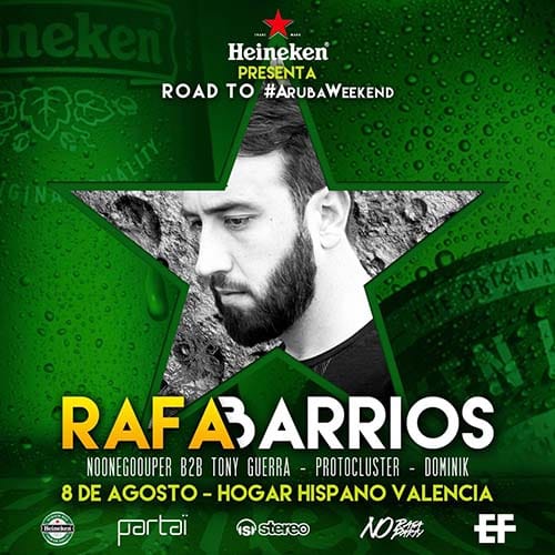 DJ Rafa Barrios cautivará a valencianos con sus mezclas
