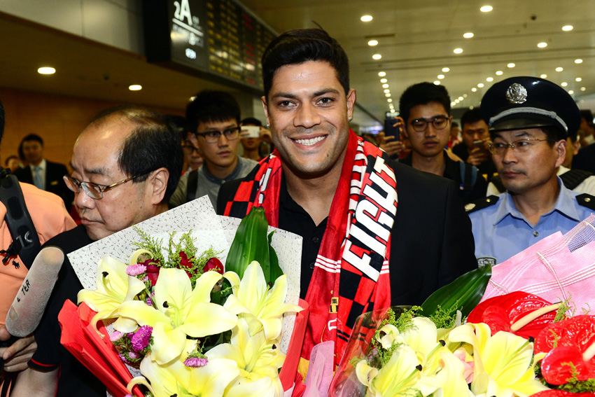 Hulk está en Shanghai para fichar por el SIPG de Eriksson